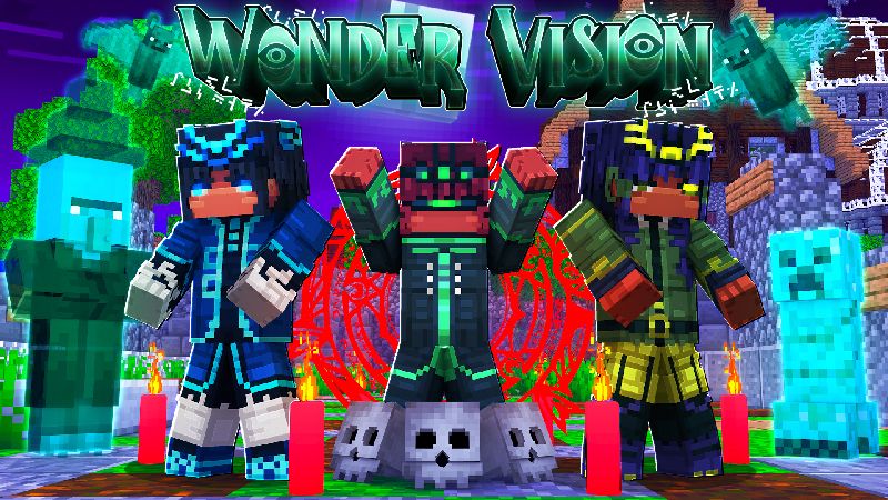 Wonder Vision by 5 Frame Studios (Minecraft Skin Pack) - Minecraft ...