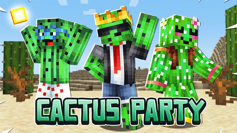 Cactus Party by AquaStudio (Minecraft Skin Pack) - Minecraft Bedrock ...