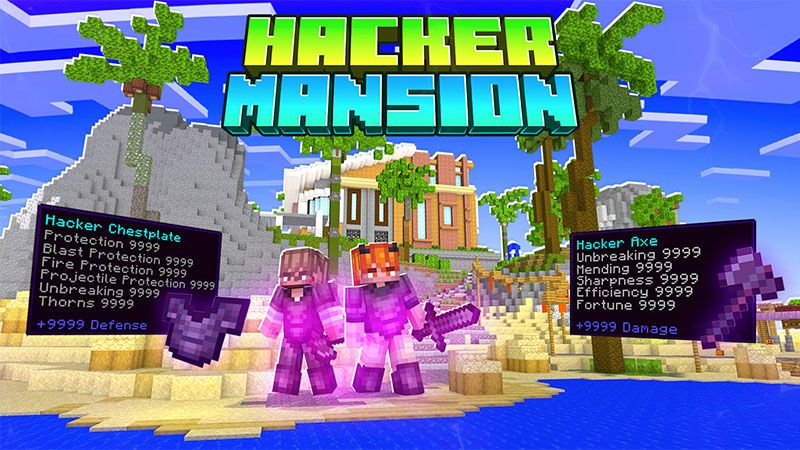 Hacker Mansion by AquaStudio (Minecraft Marketplace Map) - Minecraft ...
