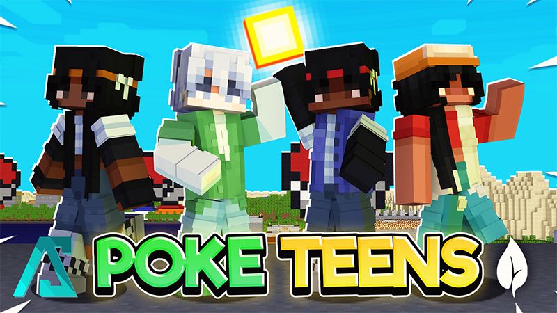Poke Teens by AquaStudio (Minecraft Skin Pack) - Minecraft Bedrock ...