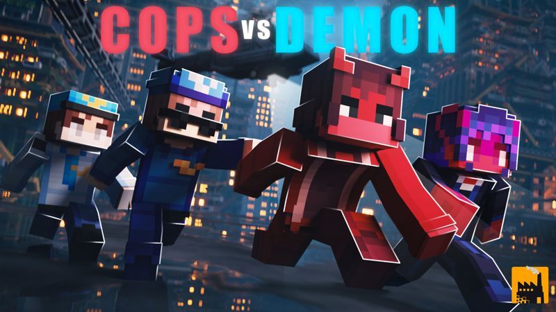 Cops Vs Demons by Block Factory (Minecraft Skin Pack) - Minecraft ...
