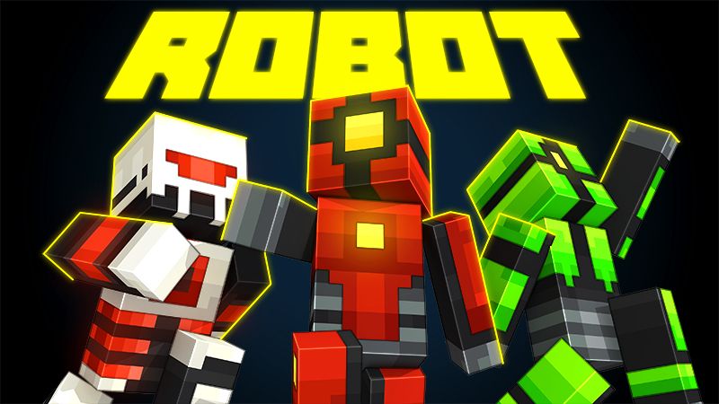 Robot by Block Factory (Minecraft Skin Pack) - Minecraft Bedrock ...
