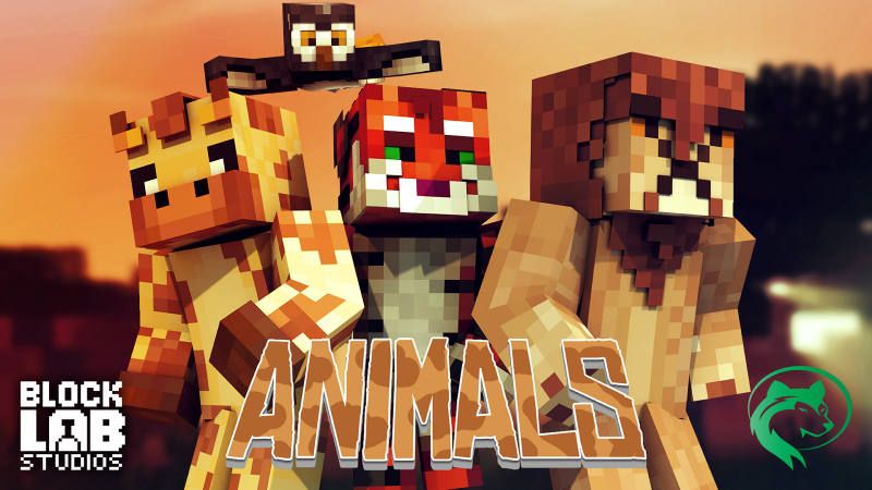 Animals by BLOCKLAB Studios (Minecraft Skin Pack) - Minecraft Bedrock ...