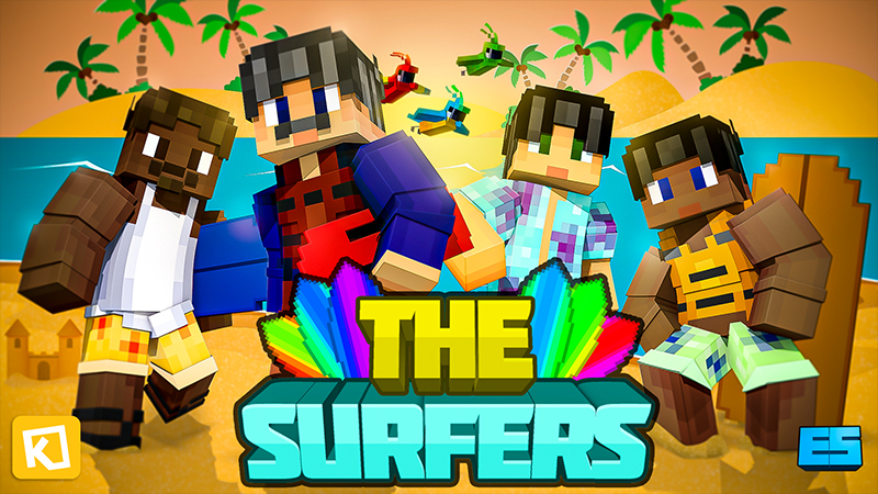 The Surfers by Box Build (Minecraft Skin Pack) - Minecraft Bedrock ...