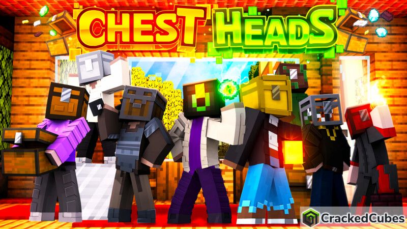 Chest Heads by CrackedCubes (Minecraft Skin Pack) - Minecraft Bedrock ...