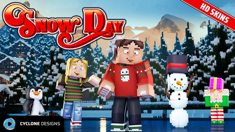 Snow Day by Cyclone (Minecraft Skin Pack) - Minecraft Bedrock ...