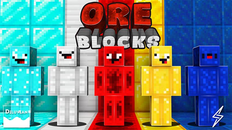 Ore Blocks by Diluvian (Minecraft Skin Pack) - Minecraft Bedrock ...