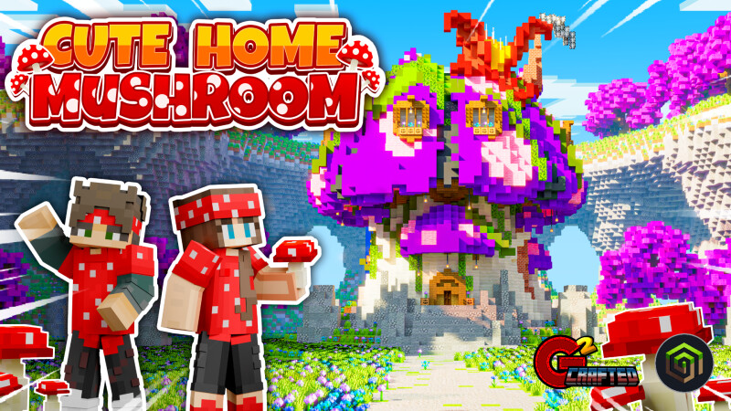 Cute Home Mushroom by G2Crafted (Minecraft Marketplace Map) - Minecraft ...