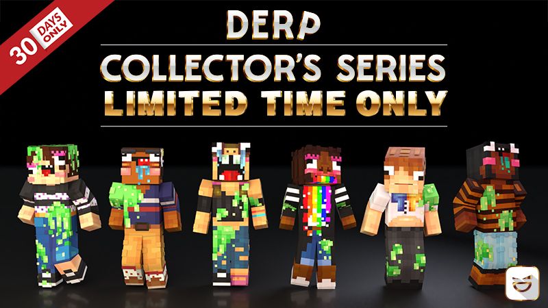 Derp Limited Edition by Giggle Block Studios (Minecraft Skin Pack) - Minecraft Bedrock ...