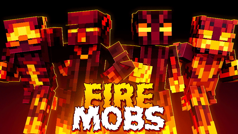 Fire Mobs by Levelatics (Minecraft Skin Pack) - Minecraft Bedrock ...
