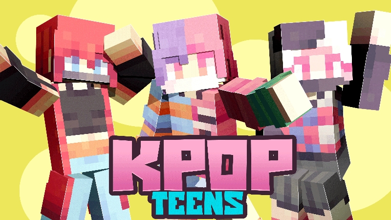 KPOP Teens by Levelatics (Minecraft Skin Pack) - Minecraft Bedrock ...