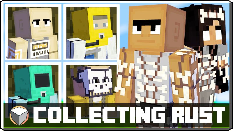 Collecting RUST by Logdotzip (Minecraft Skin Pack) - Minecraft Bedrock ...