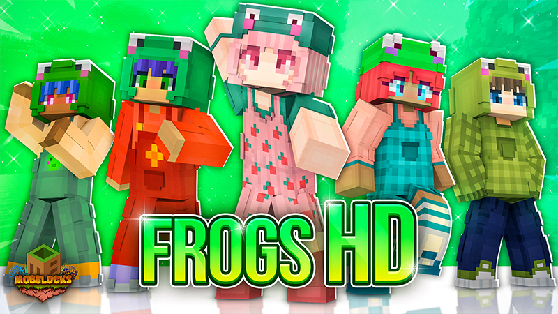 Frogs HD by MobBlocks (Minecraft Skin Pack) - Minecraft Bedrock ...