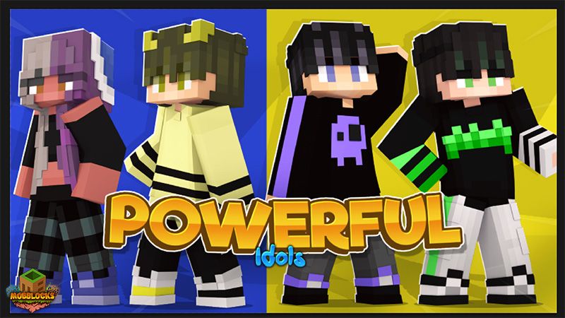 Powerful Idols by MobBlocks (Minecraft Skin Pack) - Minecraft Bedrock ...