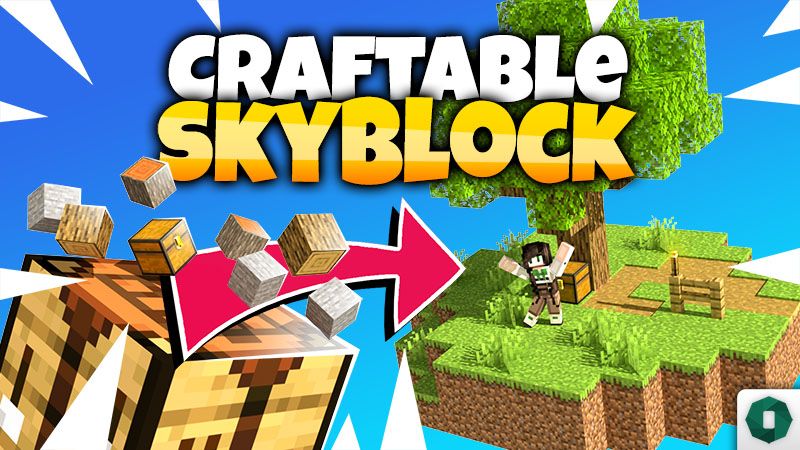 Craftable Skyblock by Octovon (Minecraft Marketplace Map) - Minecraft Bedrock Marketplace Explorer