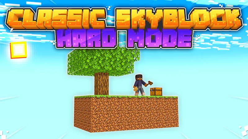 Classic Skyblock Hard Mode by Pickaxe Studios (Minecraft Marketplace ...