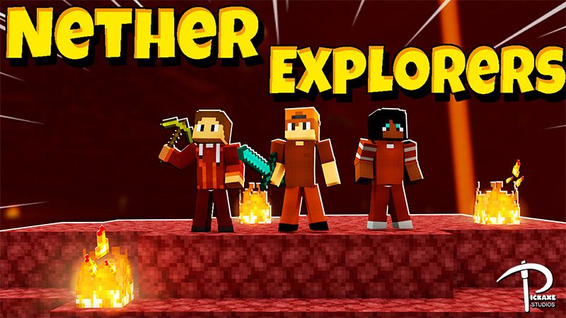 Nether Explorers by Pickaxe Studios (Minecraft Skin Pack) - Minecraft ...