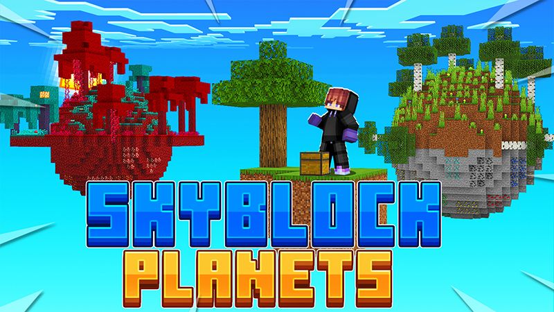 Skyblock Planets by Pickaxe Studios (Minecraft Marketplace Map ...