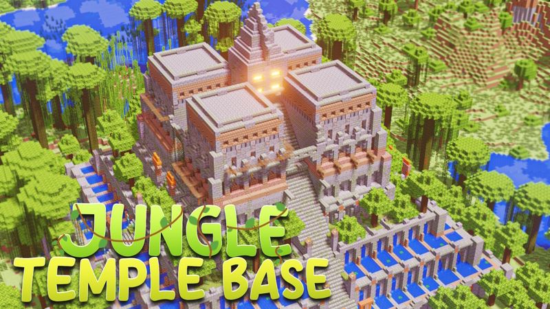 Jungle Temple Base by Pixell Studio (Minecraft Marketplace Map ...