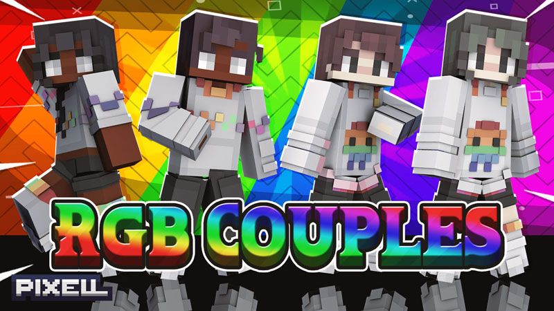 RGB Couples by Pixell Studio (Minecraft Skin Pack) - Minecraft Bedrock ...