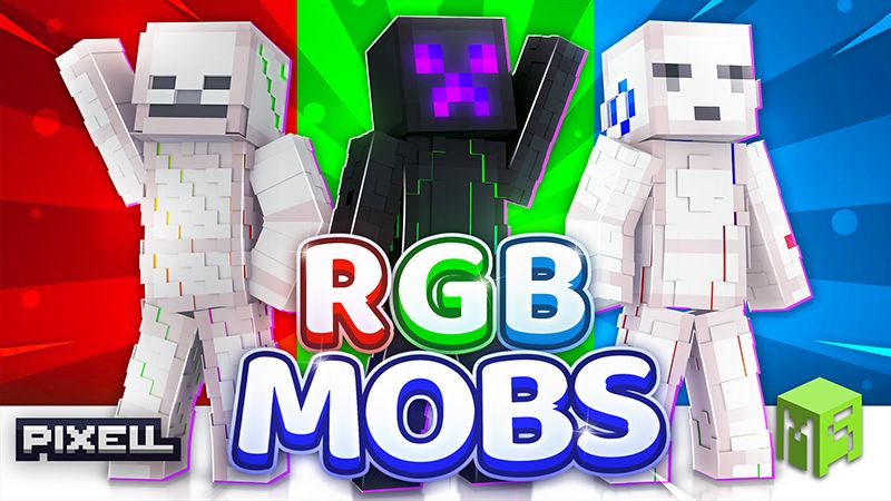 RGB Mobs by Pixell Studio (Minecraft Skin Pack) - Minecraft Bedrock ...