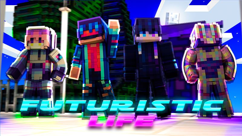 Futuristic Life by PixelOneUp (Minecraft Skin Pack) - Minecraft Bedrock ...