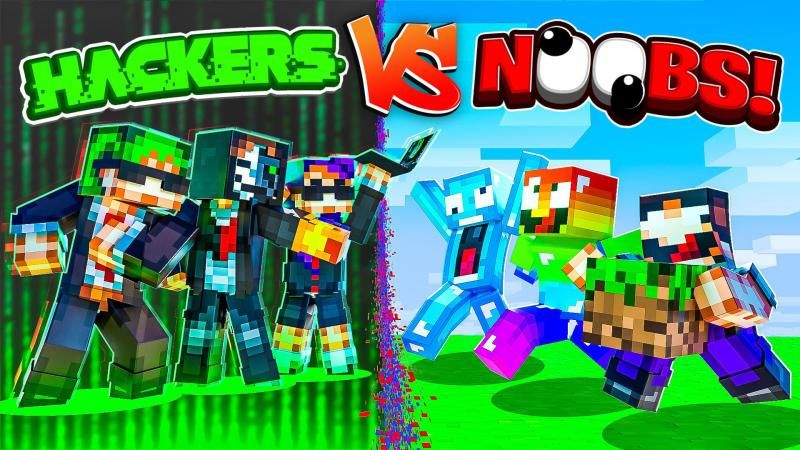 Hackers Vs Noobs! by Podcrash (Minecraft Skin Pack) - Minecraft Bedrock Marketplace Explorer