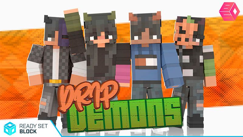 Drip Demons by Ready, Set, Block! (Minecraft Skin Pack) - Minecraft ...