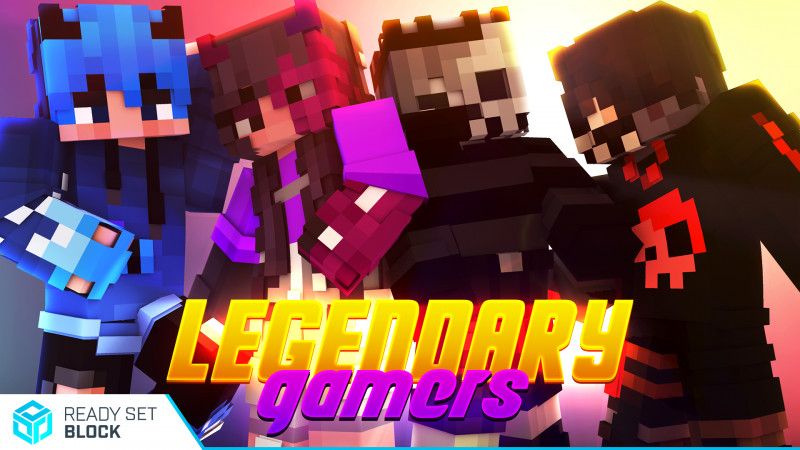 Legendary Gamers by Ready, Set, Block! (Minecraft Skin Pack ...