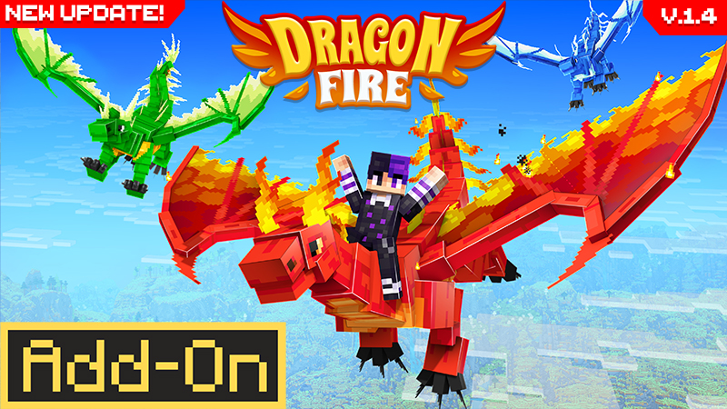 DragonFire Add-On by Spectral Studios - Minecraft Bedrock Marketplace ...