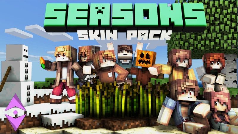 Seasons Skin Pack by Team Visionary (Minecraft Skin Pack) - Minecraft ...