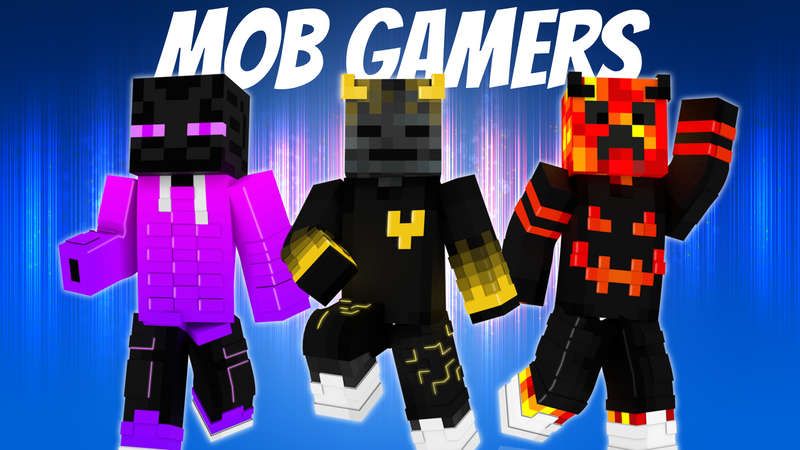 Mob Gamers by VoxelBlocks (Minecraft Skin Pack) - Minecraft Bedrock ...